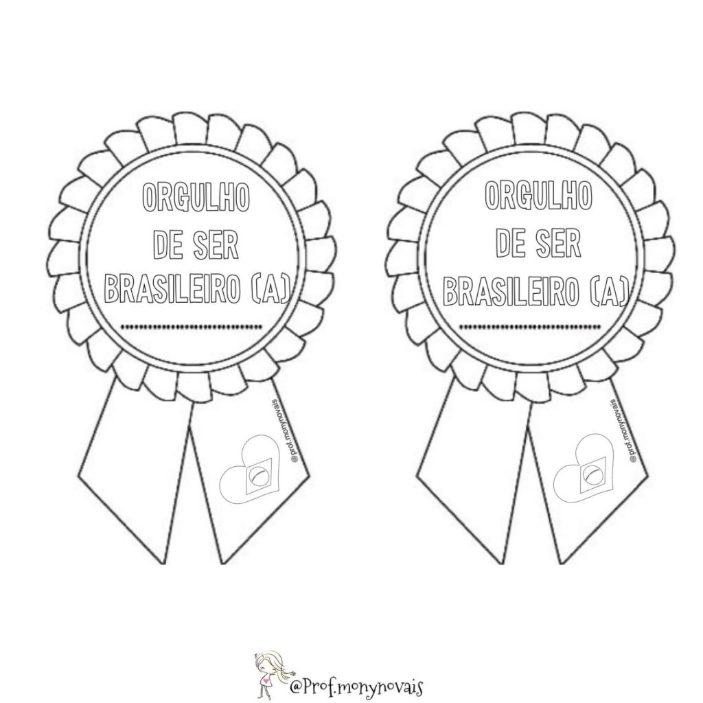 Orgulho de ser brasileiro -Medalha – Mony's Studio