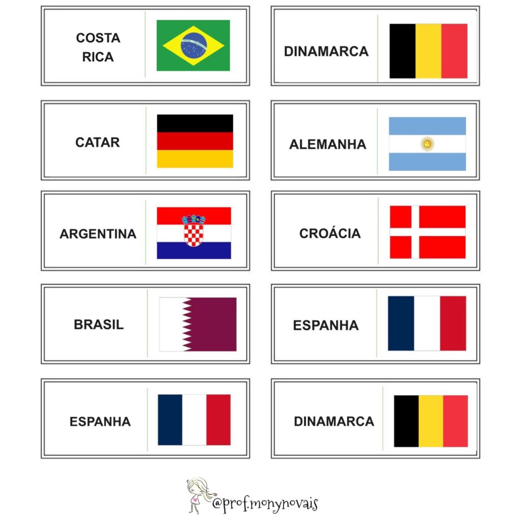 Letra Inicial- Especial Copa do Mundo – Mony's Studio