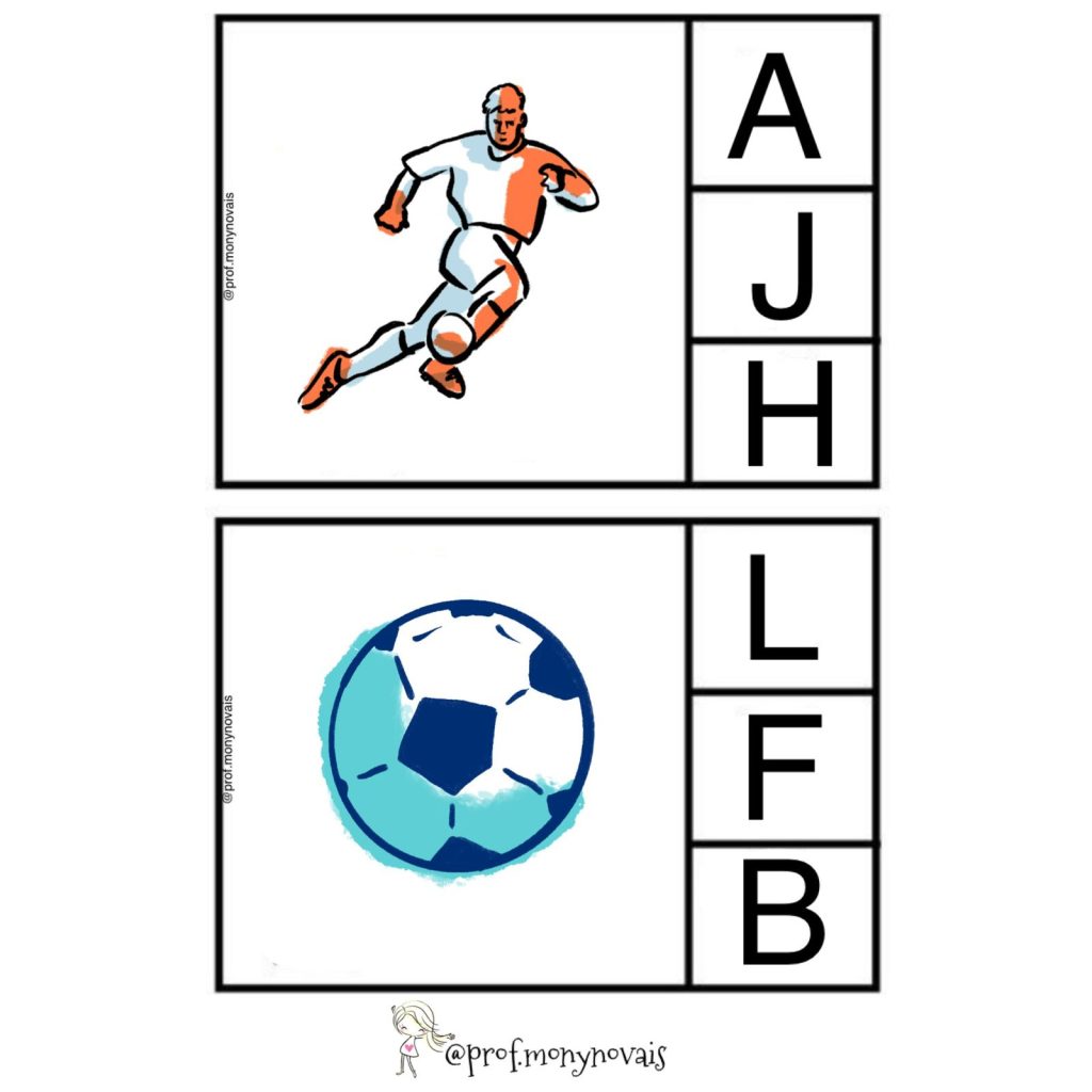 Letra Inicial- Especial Copa do Mundo – Mony's Studio