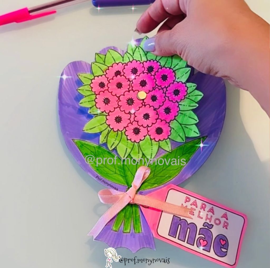 Buquê interativo – Mony's Studio