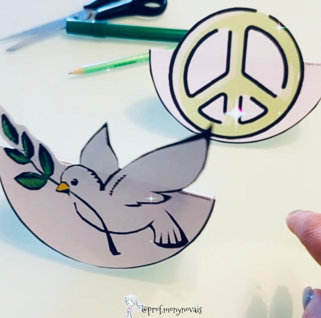 Queremos Paz – Atividade dançante – Mony's Studio