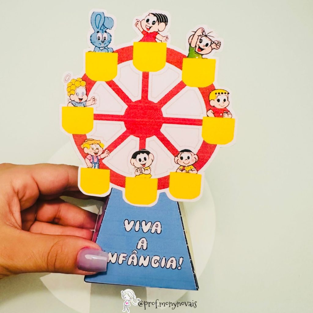 Roda gigante turma da Mônica – Especial dia das crianças – Mony's Studio