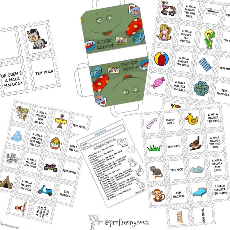 A Mala Maluca – Atividade Interativa – Mony's Studio